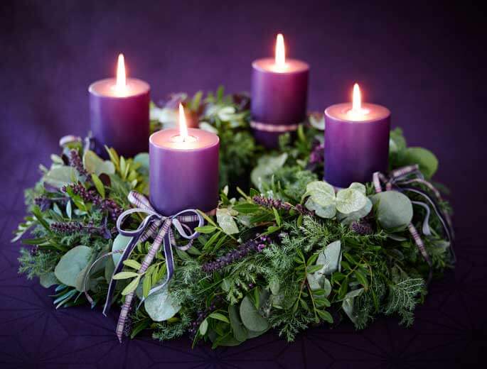 Bastel-Ideen für Euren Adventskranz - silberherzen.de